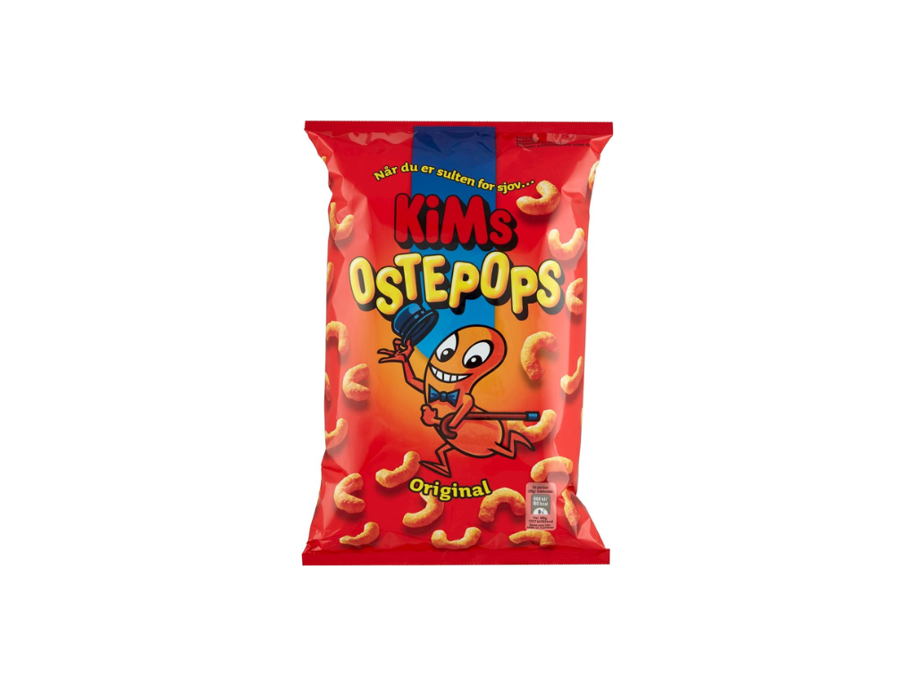 Kims Ostepops, 20 x 140 g. | Køb hos Hertels Boresko A/S